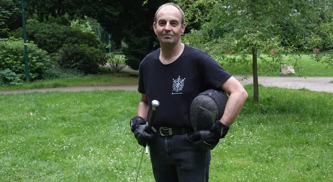 Hobby und Beruf: Rajko Schmidt und das Fechten